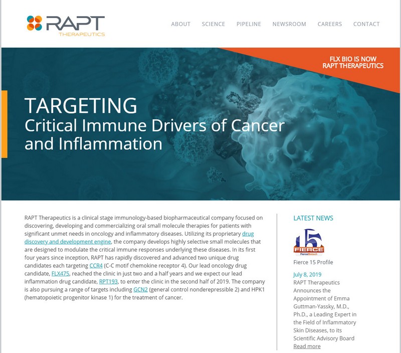 RAPT Therapeutics (RAPT) | IPO 2019