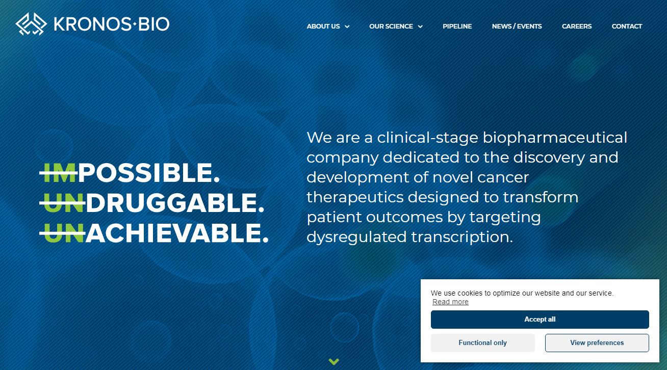 Kronos Bio Inc. (KRON) | IPO 2020