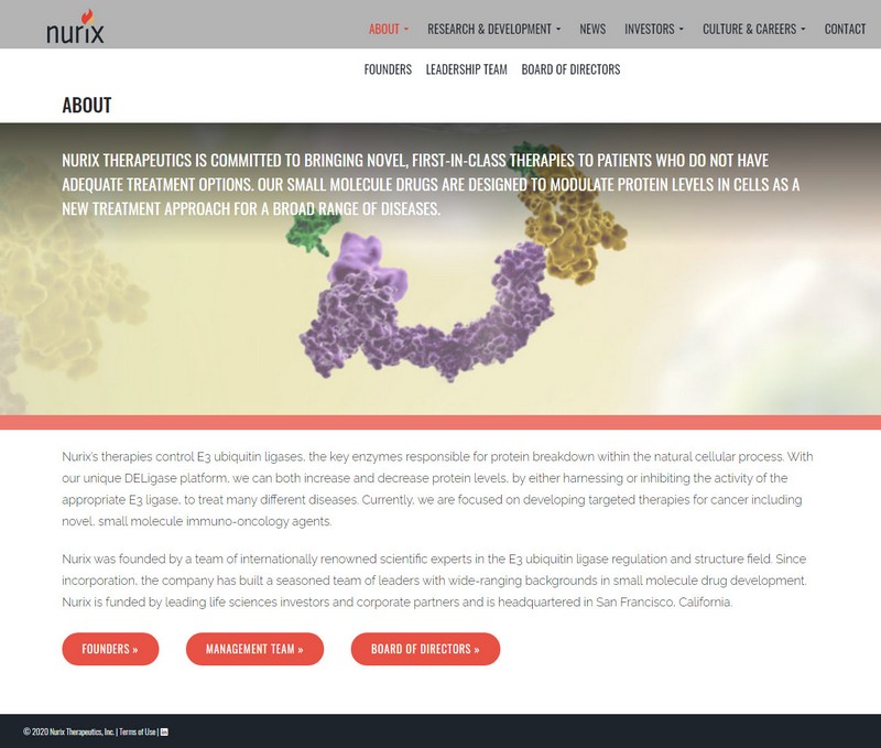 Nurix Therapeutics (NRIX) | IPO 2020