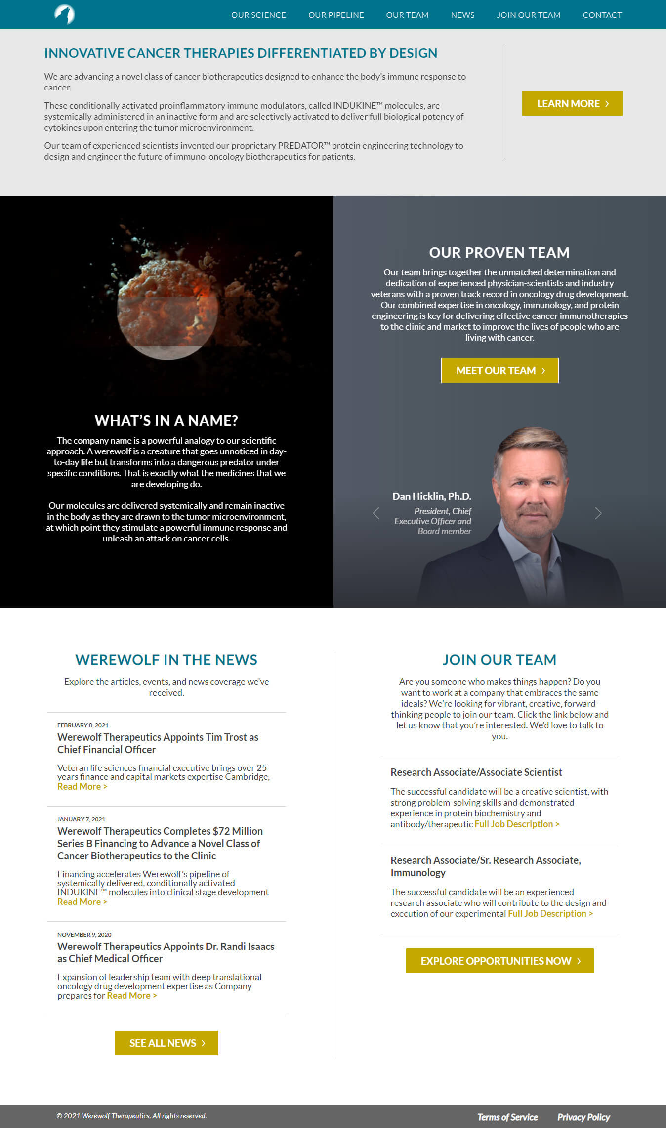 Werewolf Therapeutics (HOWL) | IPO 2021